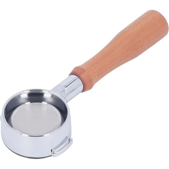 Porte-Filtre Sans Fond, Porte-Filtre À Café À Manche En Bois, Tamis ...