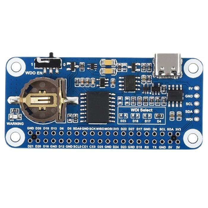 Waveshare Carte D'Extension pour Raspberry Pi RTC Watchdog pour Circuit ...