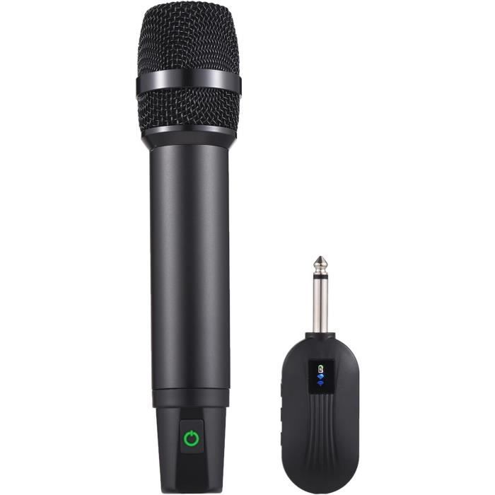 Micro sans fil UHF,HUIOP Système de microphone sans fil professionnel ...