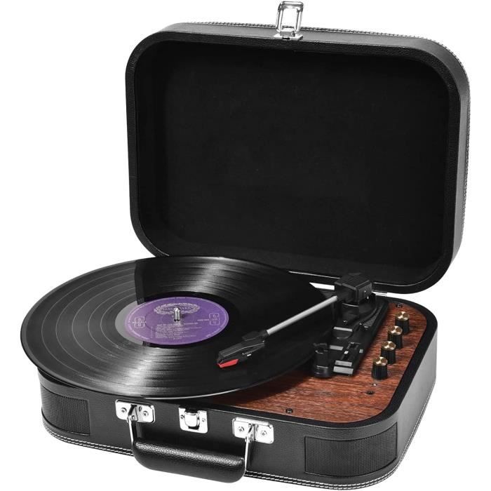 VOKSUN Platine Vinyle,Tourne Disque à encodeur numérique Bluetooth ...