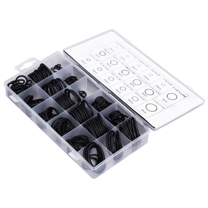 MEI-Kit de joint en caoutchouc de rondelle de joint torique - lot de ...