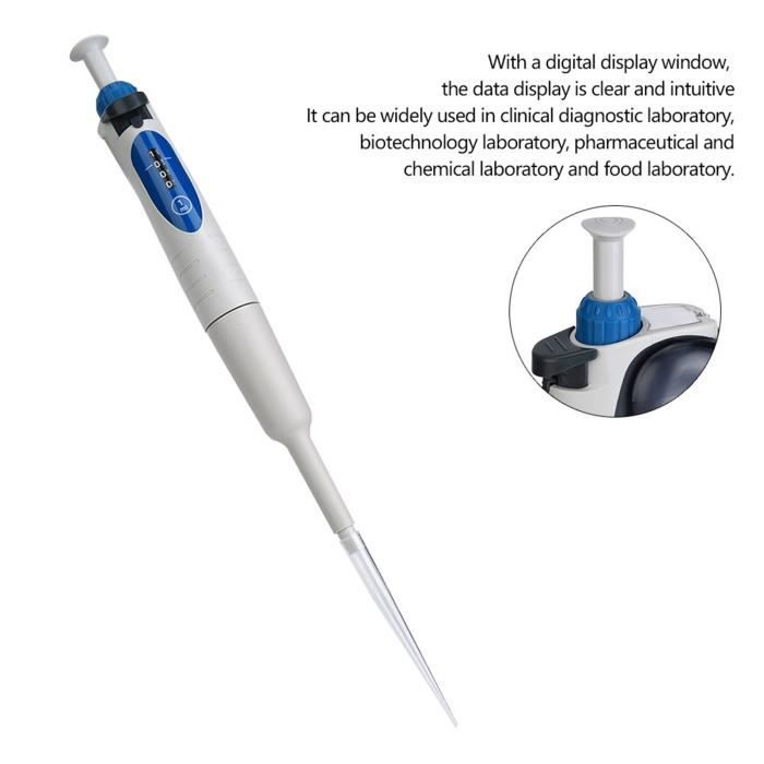 Cikonielf pipette de laboratoire A1000 Micro Pipette De Transfert ...