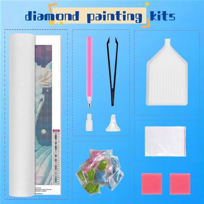 Peinture Diamant Diamond Painting Paysage Kit Broderie Diamant Kit ...