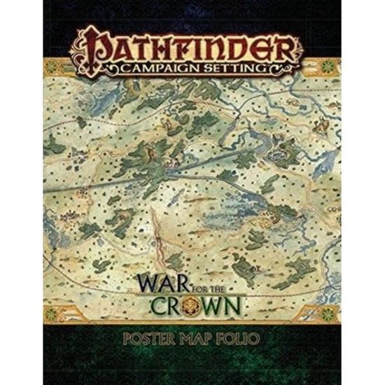 Pathfinder Campaign Setting: War for the Crown Poster Map Fo ...