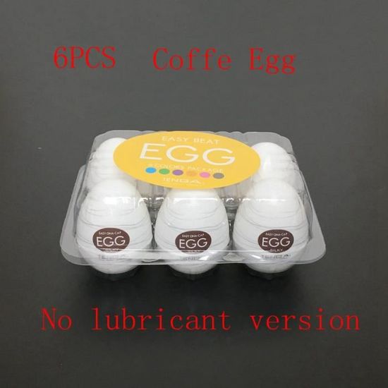 12/6 Pcs/box Masturbation Oeufs Portable Stimulant Pénis Masseur Silicone Extensible ...