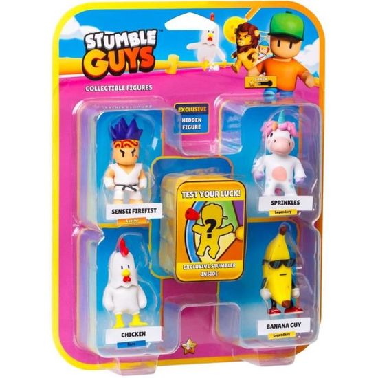 BANDAI - Stumble Guys - Collectible Figures 5 pack - Blister ...