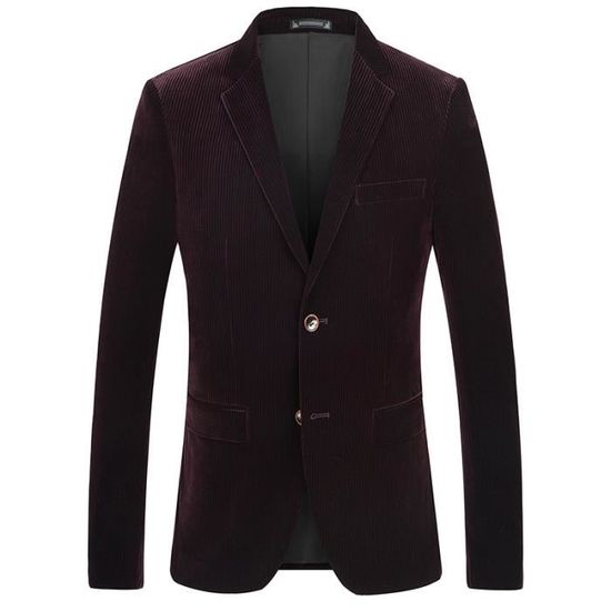 Blazer homme deux bouton Rouge Rouge - Cdiscount Prêt-à-Porter