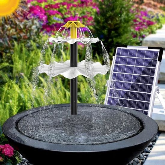 Fontaine De Jardin Solaire 1