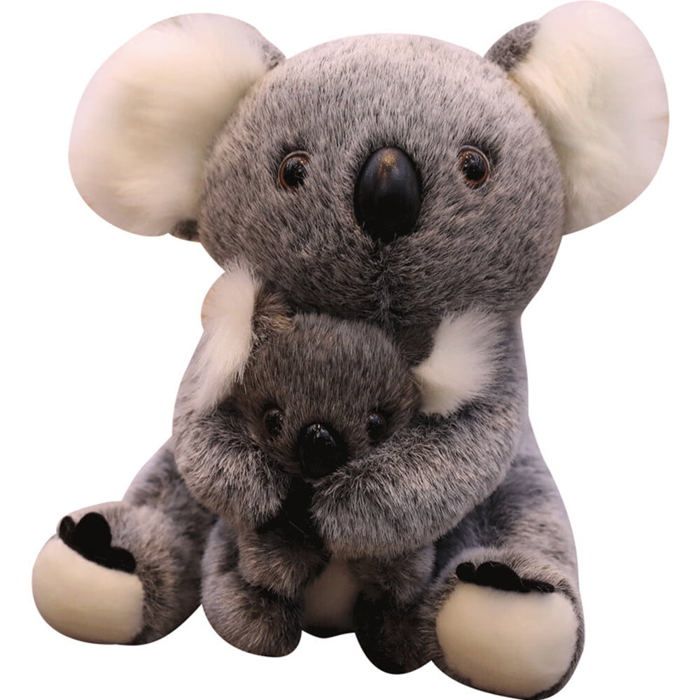 Koala en peluche, 5 pouces, cadeau de poupée pour bébés, jouet en peluche Koala mignon ...