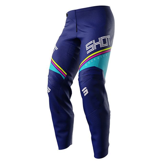 Pantalon moto cross SHOT RACE GEAR Draw kid Indy Blue - Cdiscount Auto