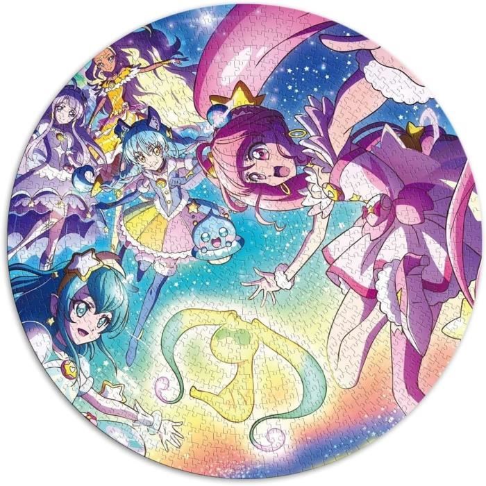 Puzzle 1000 Pièces Star Twinkle Precure Film Puzzle Rond Adultes Et ...