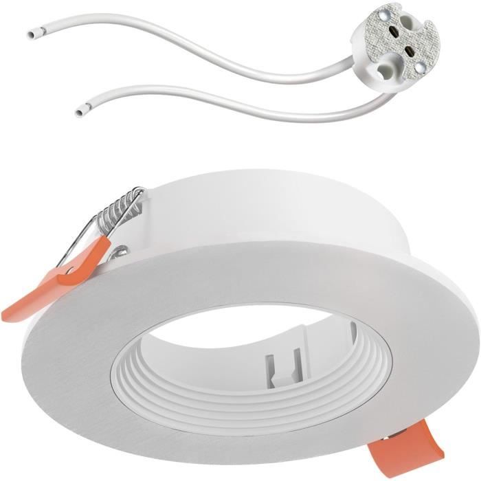 Cadre de montage au plafond KUN, rond, pivotant (MR16-PAR16-50mm ...