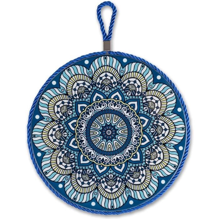 Dessous De Plat De 20 Cm Avec Dessous En Liège (Mandala4)[b420] - Cdiscount Maison