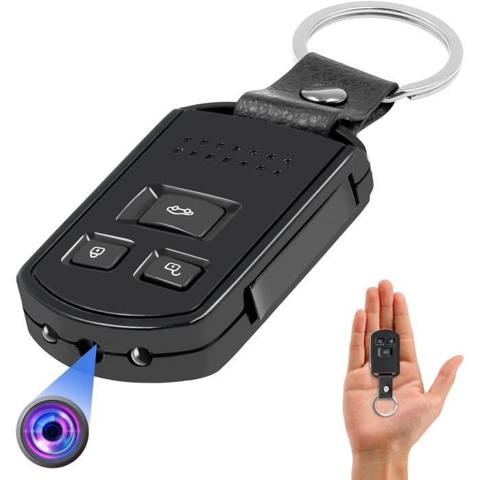 Mini Camera Espion,Caméra Cachée Porte Clés 1080P Hd Caméra ...