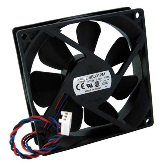 Ventilateur Delta DSB0912M 92x92x25mm 3-Pin 12V 0.19A - Cdiscount Informatique