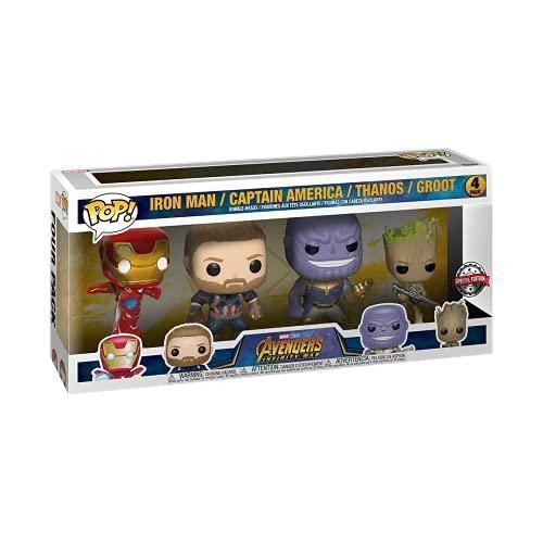 POP Marvel: Marvel Classic- 4PK - (Amazon Exclusive) - Cdiscount Jeux ...