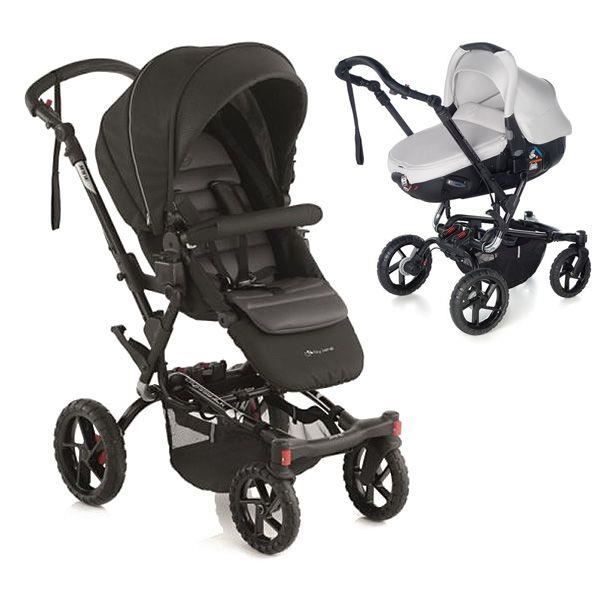 Poussette 3 en 1 Jane Crosswalk Black - Coque/nacelle Matrix Light 2 ...