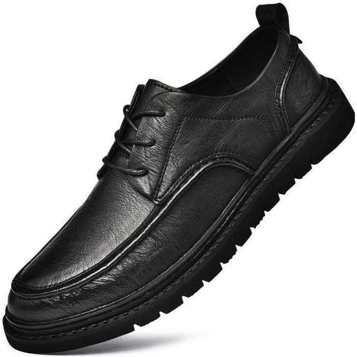 Chaussures de ville homme - Classique de la mode - Noir Noir ...
