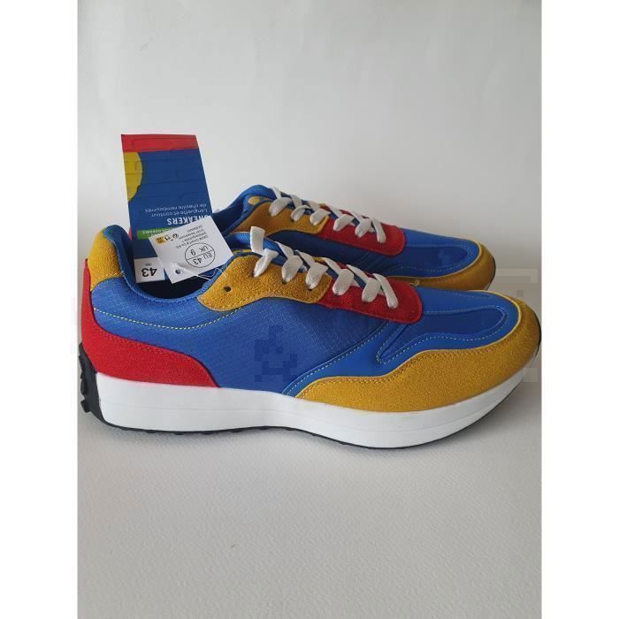 LIDL basket sneaker pour homme bleu - Cdiscount Chaussures
