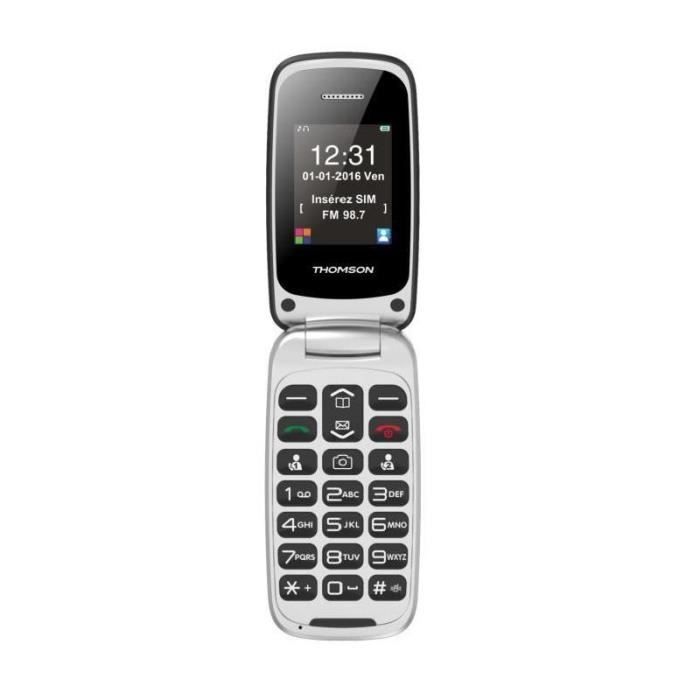 Téléphone Portable Thomson Serea 61 Noir - Cdiscount Téléphonie