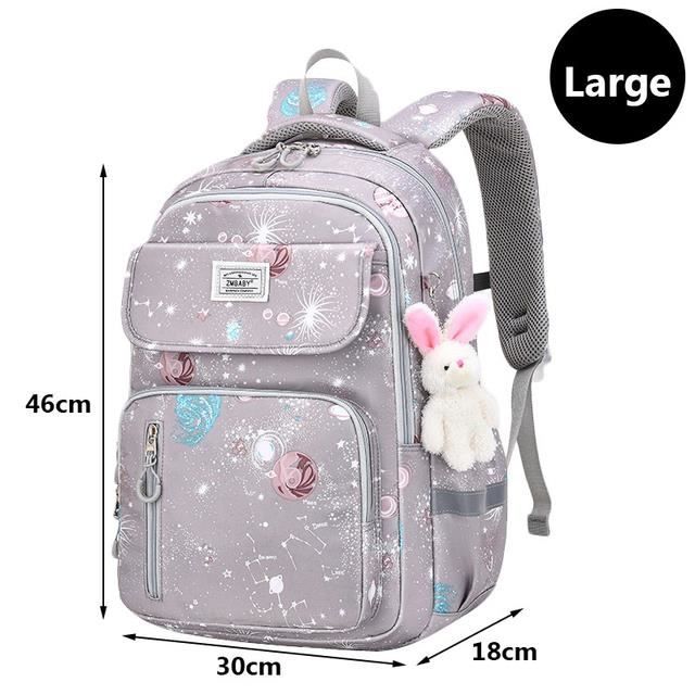 Cartable de couleur mignon imperméable pour les élèves du primaire ...