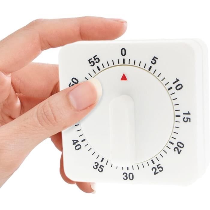 Nornward Time Timer Minuteur De Cuisine Mécanique Pomodoro Minuteur ...