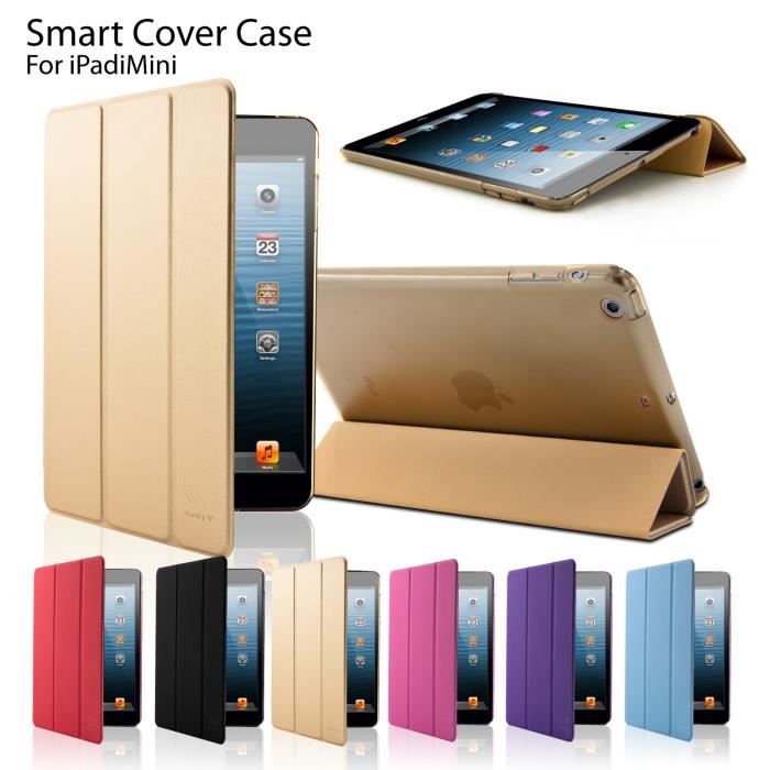 Housse Coque iPad mini 1/2/3 Smart Cover,Doré - Cdiscount Téléphonie