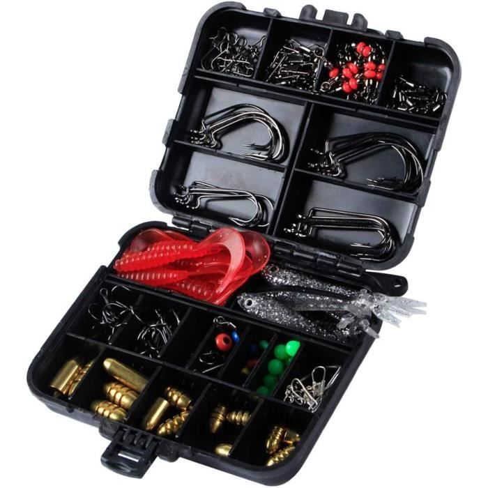 Kit De Matériel De Pêche En Mer, Kit D'Accessoires De 138 Pièces Avec ...