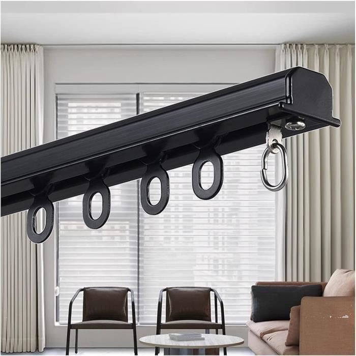 Rail De Rideau, Tringle Rideau Aluminium Rail De Rideau De Plafond ...