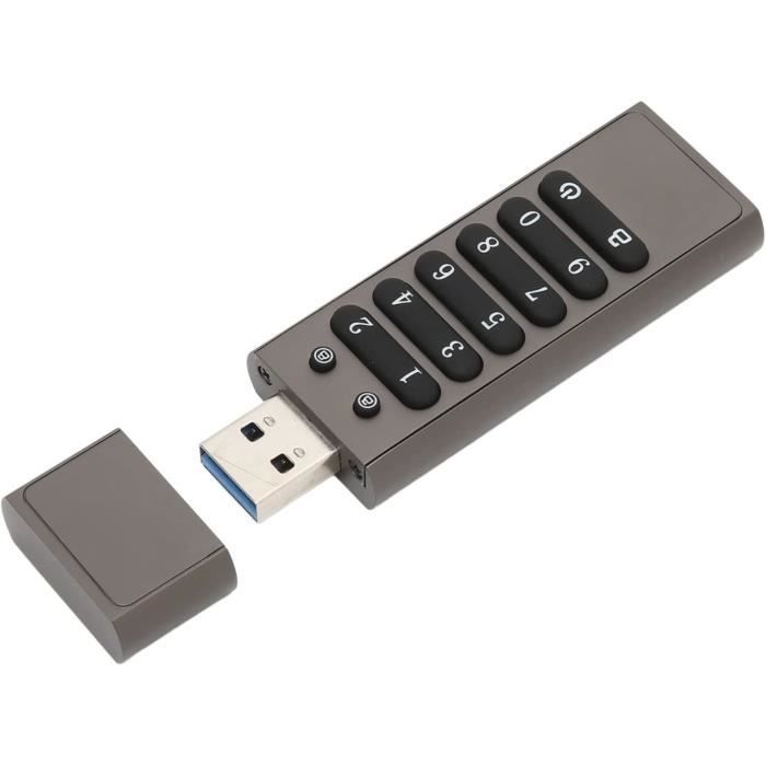 Clé Usb Cryptée, Clé Usb Sécurisée Sans Logiciel Avec 100 Mo-S, Clavier ...
