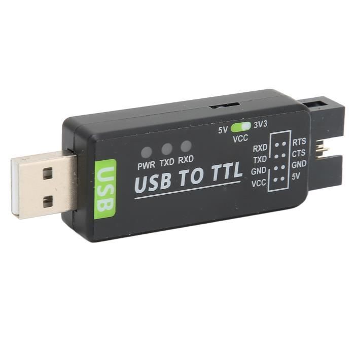 VBESTLIFE adaptateur industriel USB vers TTL Convertisseur USB vers TTL ...