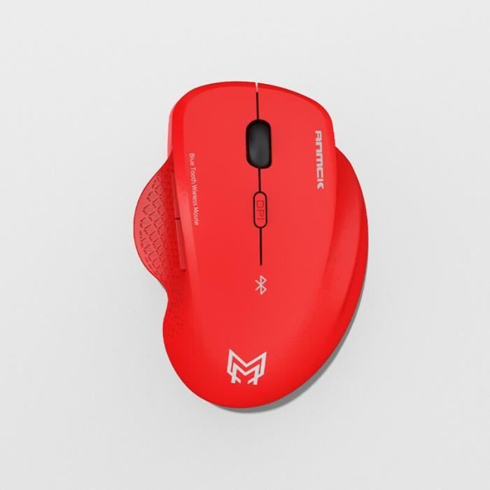 SOURIS,Bluetooth Mouse-Red--Souris Optique De Jeu Sans Fil Pm2 2.4g ...