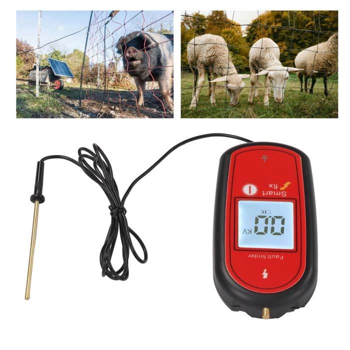 CET - Testeur de tension de clôture électrique MLD 004F testeur de ...