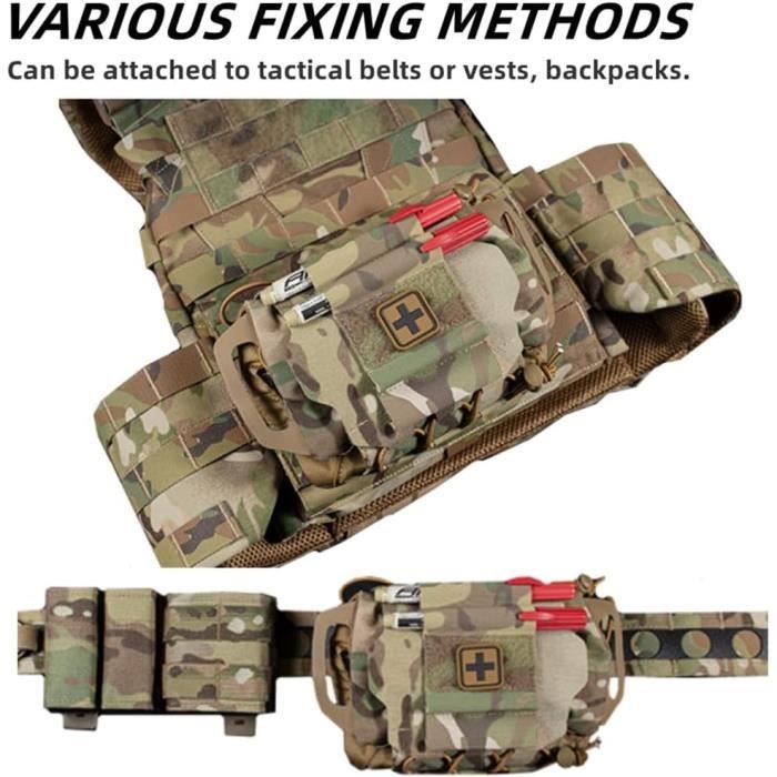 Rapid Deployment Ifak Kits Tactical Military Pouch Molle First-Aid Kit ...