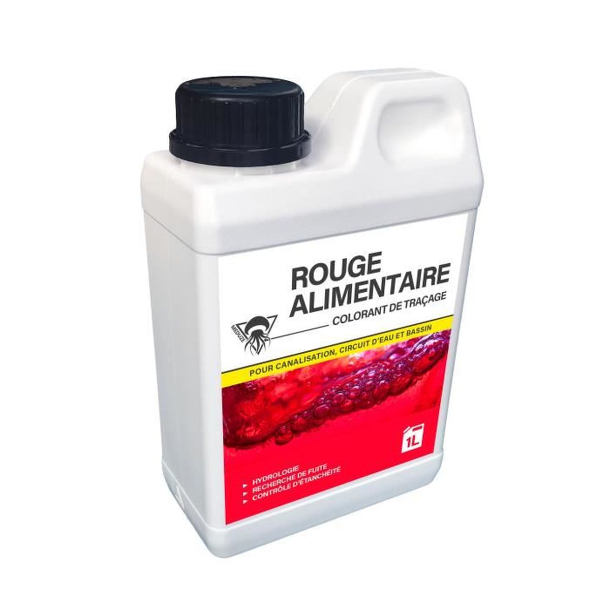 Méduze - Colorant alimentaire rouge prêt à l’emploi 1L - Cdiscount Jardin