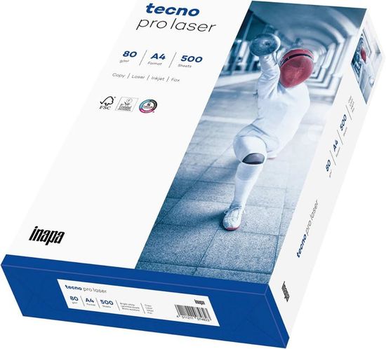 Pro Laser Papier Reprographique Blanc 80G A4 Pefc Ramette De 500 ...