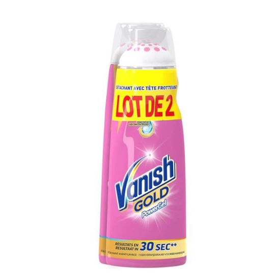 Powergel Gold - Détachant Avant-Lavage2x200ml - Cdiscount Au quotidien