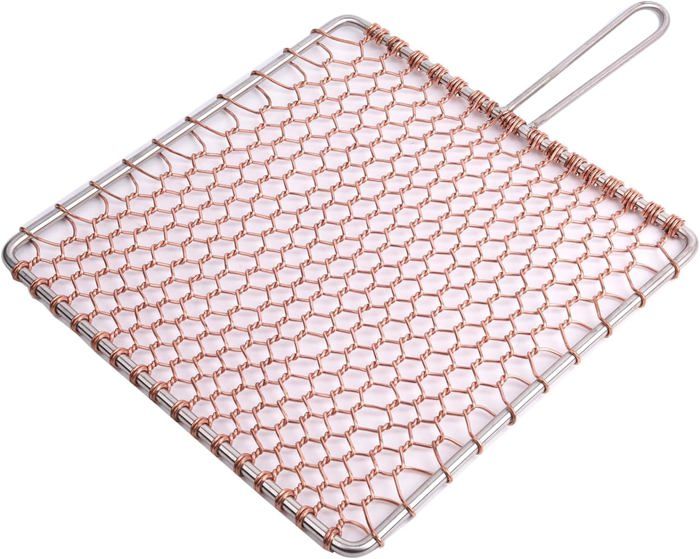 Panier Grille Pour Barbecue Grillag De Cuisson De Poisson En Cuivre ...