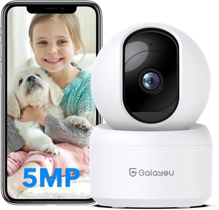 3K(5Mp) Babyphone Camera Surveillance Wifi-Camera Bebe Sans Fil ...