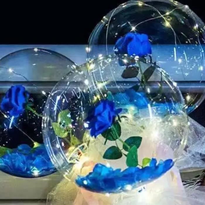 Led Rose Bouquet Lumineux Noël Décorer Cadeau Décoration Fête De ...