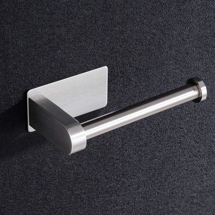Aikzik® - Support de rouleau de papier toilette autoadhésif en acier ...
