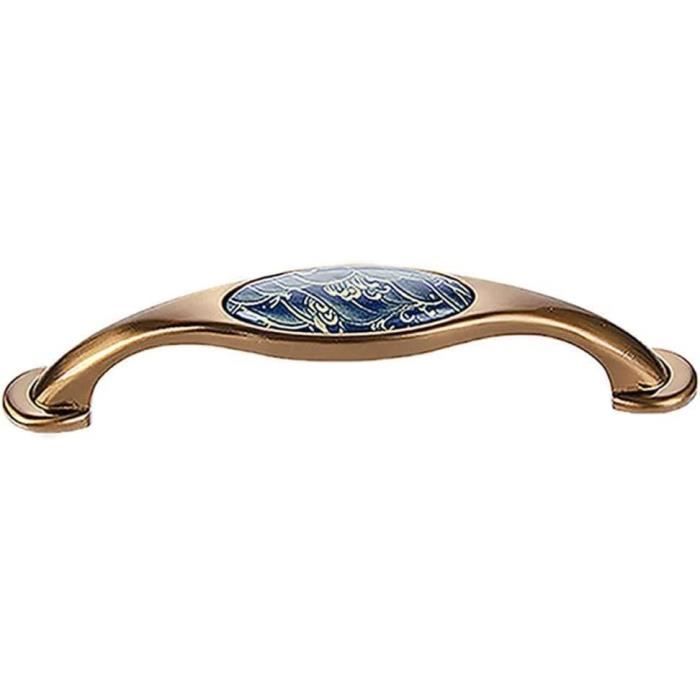 Poignée Fiable Céramique Tiroir Poignées Cabinet Pulls, Boutons En ...