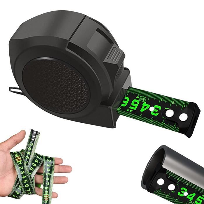 Metre Ruban 3-5-7.5-10M - Ruban À Mesurer En Acier Fluorescent, Mètre ...