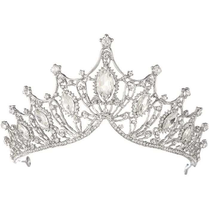 Couronne de princesse, Couronne de Mariée, Cristal Diadème, Mariage ...