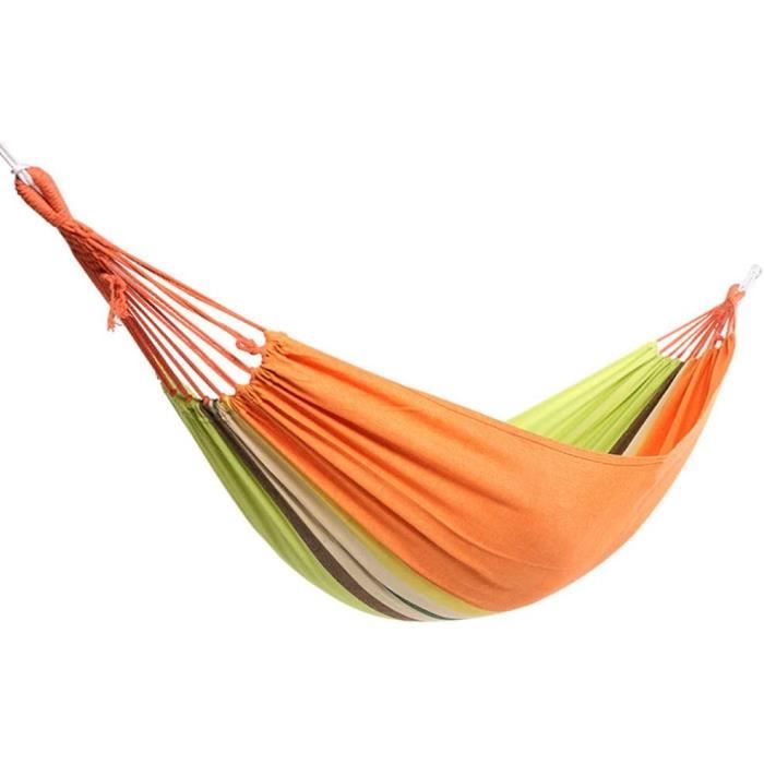 Hamac Double Toile Coton Hamac Avec Sangles D'Arbre Balançoire En Tissu ...