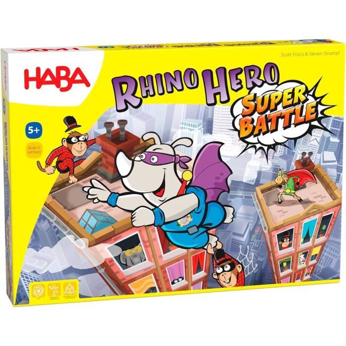 Rhino Hero Super Battle (303205)[u1121] - Cdiscount Jeux - Jouets
