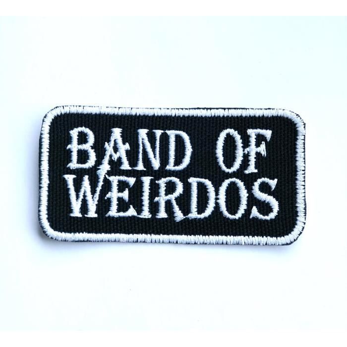 Band Of Weirdos Patch À Coudre Ou À Repasser - Accessoire De Mode ...