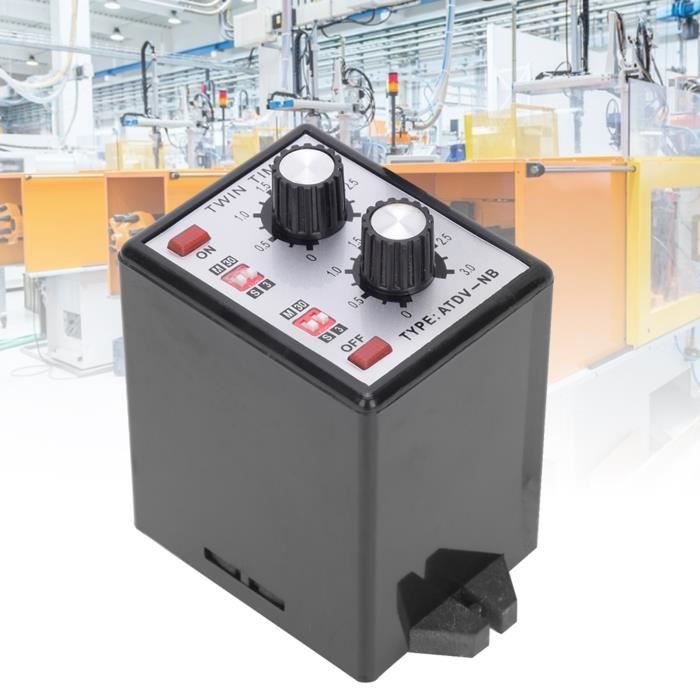 Cikonielf Relais de commutation de temps de contrôle de bouton Button ...