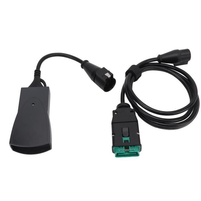 Dilwe Outil de diagnostic de puce complète Voiture OBD2 pour Lexia 3 PP2000 pour Diagbox Outil ...