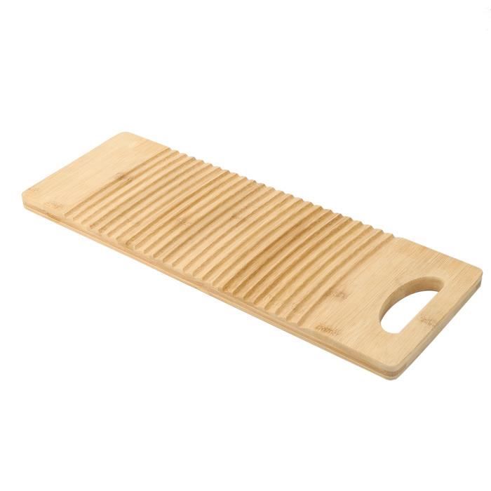 Planche à laver - EJ.LIFE - Bois en bambou - Épaissie - Durable - Usage ...